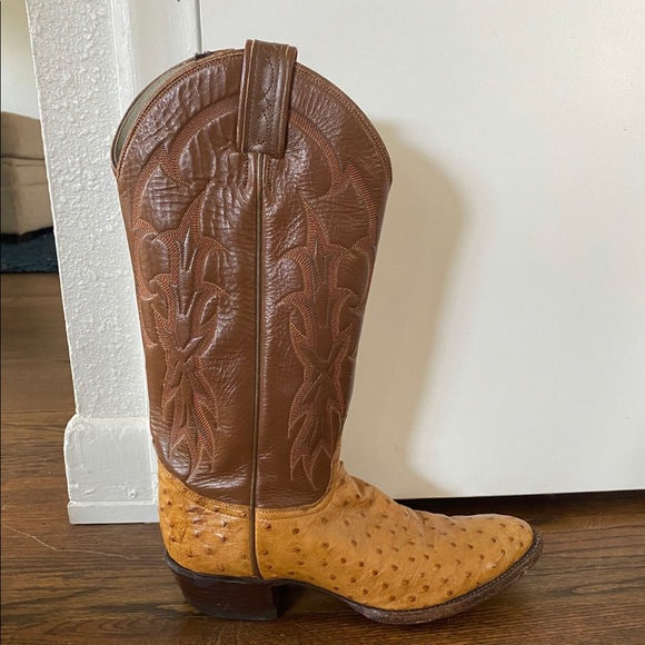 Tony Lama | Shoes | Vintage Ostrich Tony Lamas | Poshmark